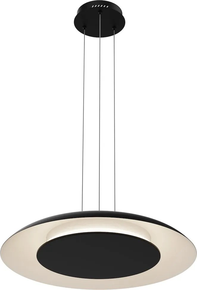 Závěsné LED svítidlo Piattino, 1x LED 30w, 3000-6000k, b/w