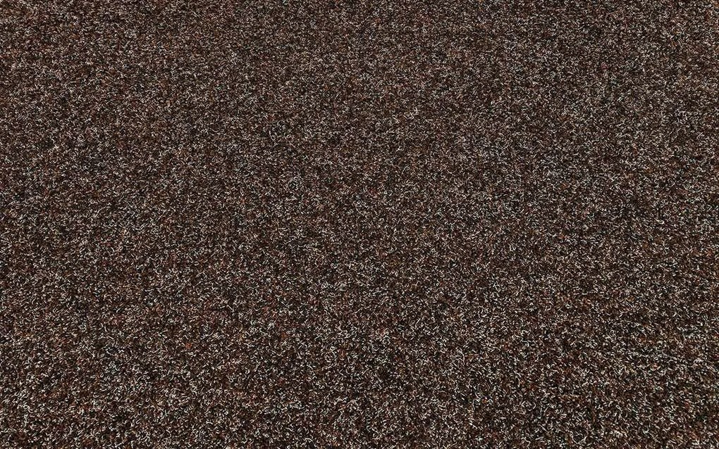 VEBE FLOORCOVERINGS BV Metrážový koberec RAMBO 80 hnědý BARVA: Hnědá, ŠÍŘKA: 4 m
