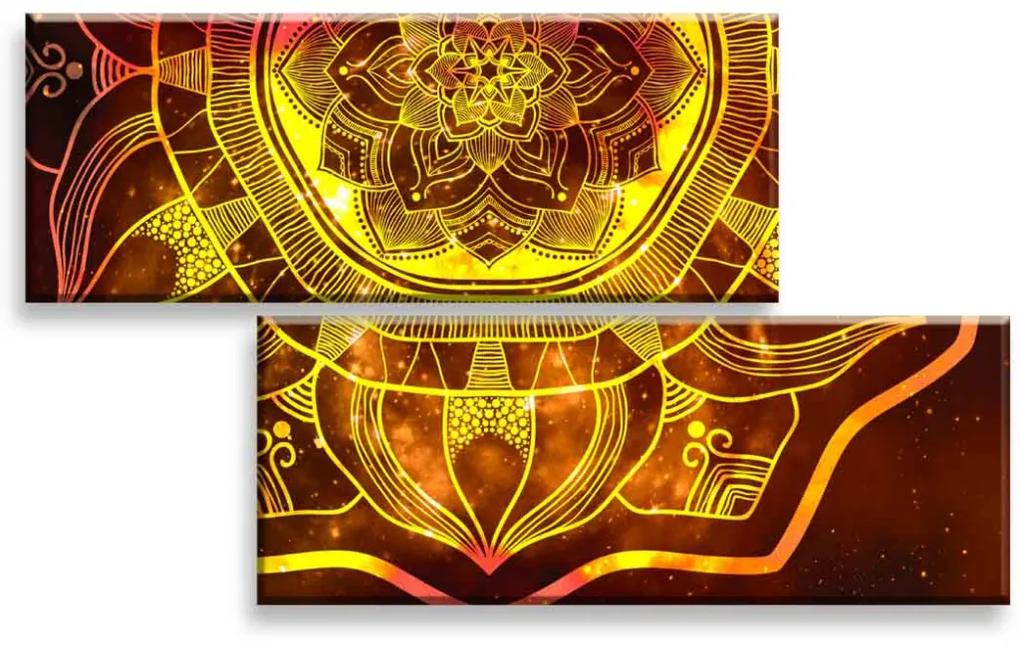 Obraz Mandala orientální Velikost (šířka x výška): 170x100 cm