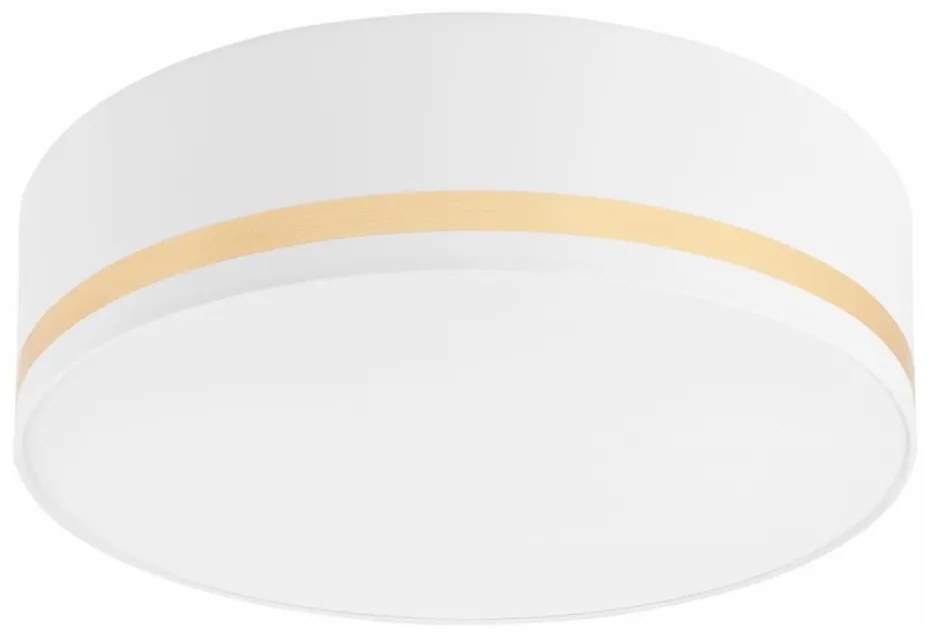 Stropní svítidlo SIRJA STRIPE 4xE27/15W/230V pr. 45 cm bílá