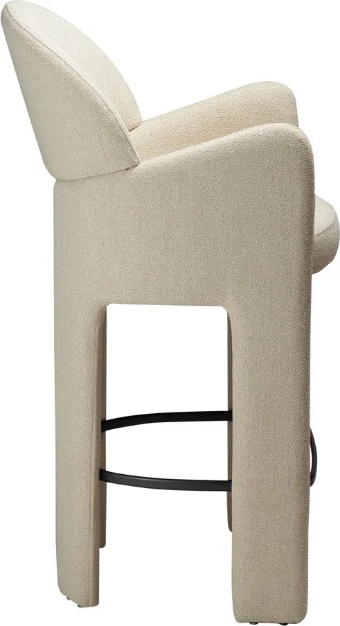 Béžová barová židle (výška sedáku 68,5 cm) Aole – DAN-FORM Denmark