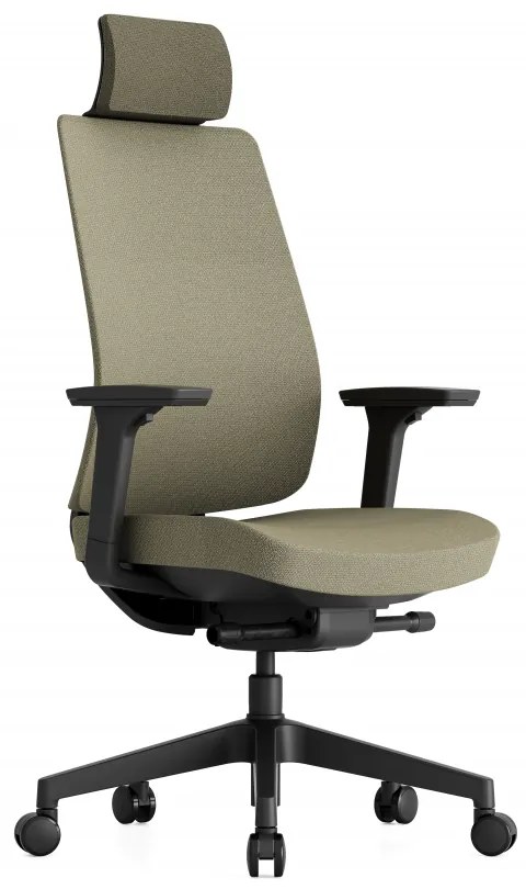 Kancelářská ergonomická židle OFFICE More K50 — černá, více barev Béžová