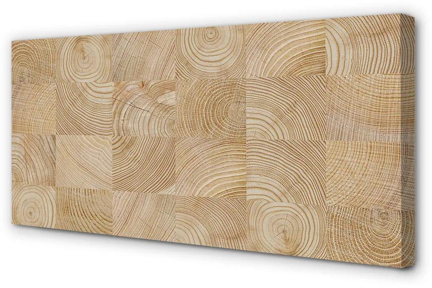 Obrazy na plátně Dřevo kostka obilí 120x60 cm