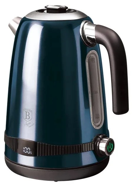 BERLINGERHAUS Rychlovarná konvice s regulací teploty 1,7 l Aquamarine Metallic Line