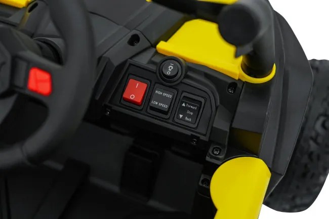 Elektrické autíčko Buggy Madman UTV-MX žluté