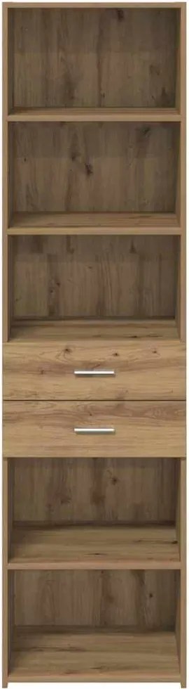 Vysoký bufet Artisanový dub 50 x 42,5 x 185 cm Kompozitní dřevo 3402642
