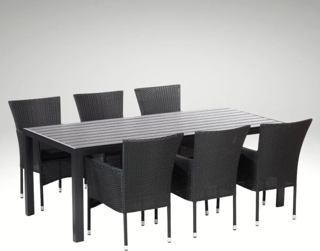 Vikio Zahradní jídelní set 180x90 cm pro 6 osob DT252