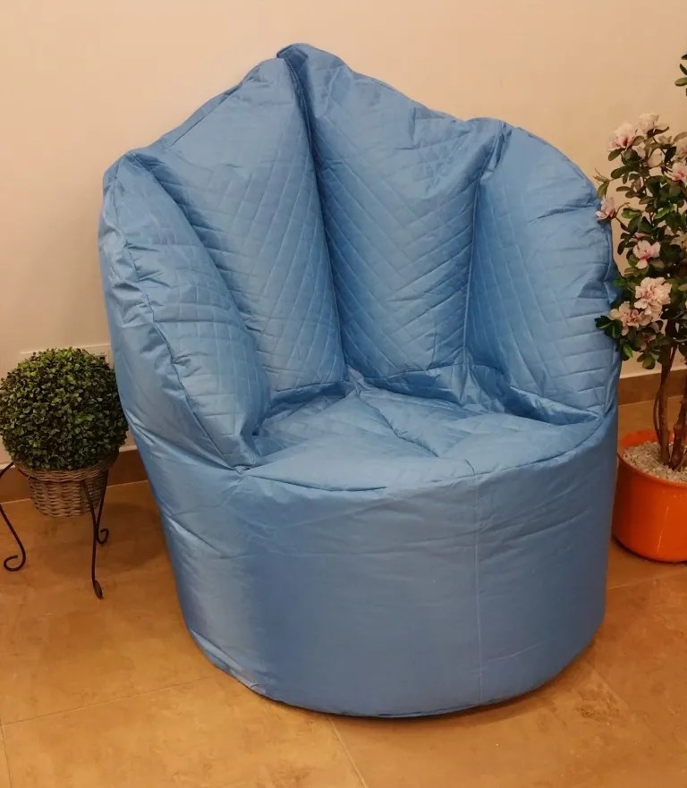 Omni Bag Big Queen Chair 110x95x135 modrý