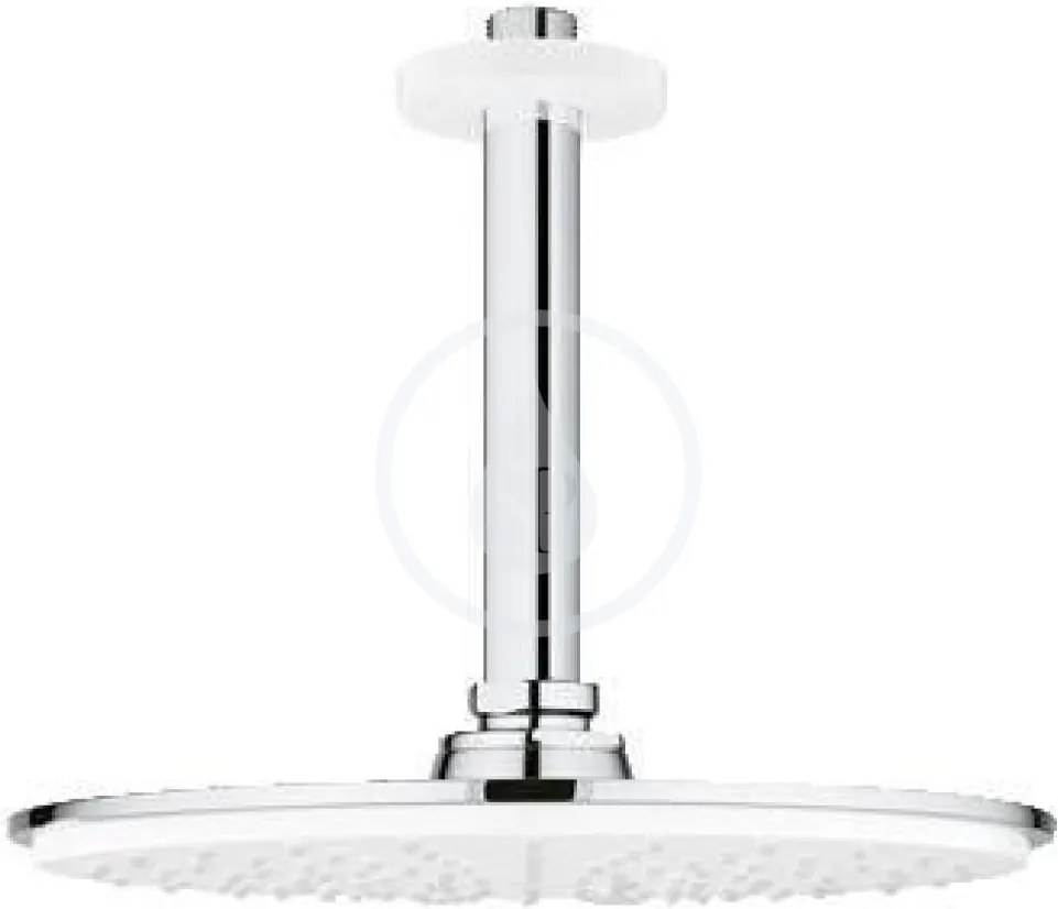 GROHE - Rainshower Hlavová sprcha Cosmopolitan, stropní výpusť 142 mm, bílá/chrom 26053LS0