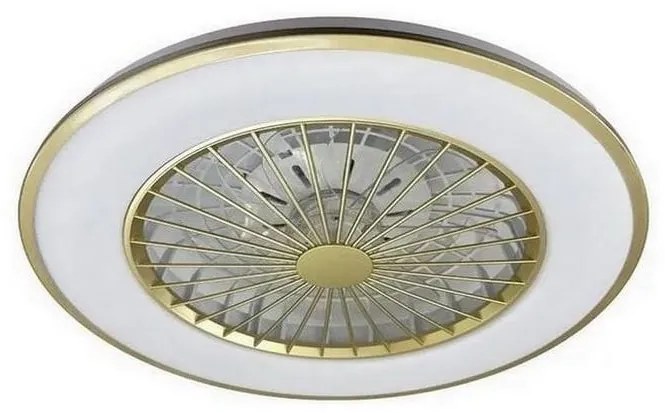 LED Stropní svítidlo s ventilátorem OPAL LED/48W/230V + dálkové ovládání