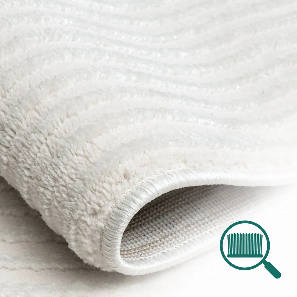 Angel Carpet, Kusový koberec Zafiro 19 Beige, 160x230, béžová, kancelář
