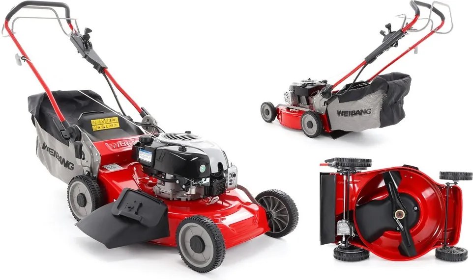 Benzínová sekačka Weibang WB 536 SBV DOV B&amp;S 750, plochy do 2500 m2
