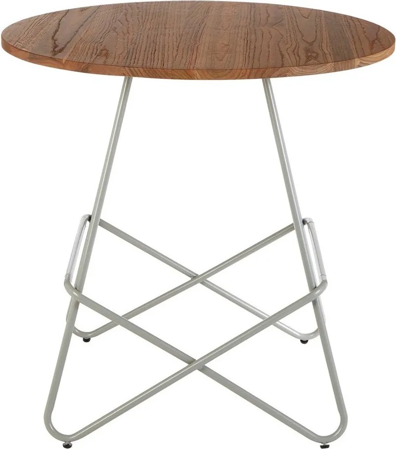Kulatý jídelní stůl z jilmového dřeva ø 80 cm District – Premier Housewares