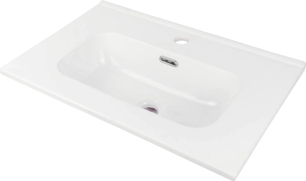 Deante Ceramic washbasin, inset - 60 cm
