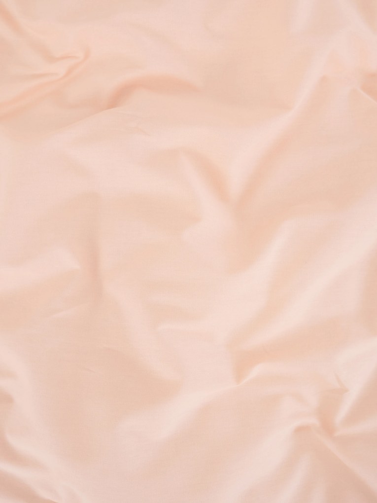 MK Lůžkoviny Francouzské bavlněné povlečení Renforcé - Jasmine lososová 220 × 200 cm, 2ks 70 x 90 cm
