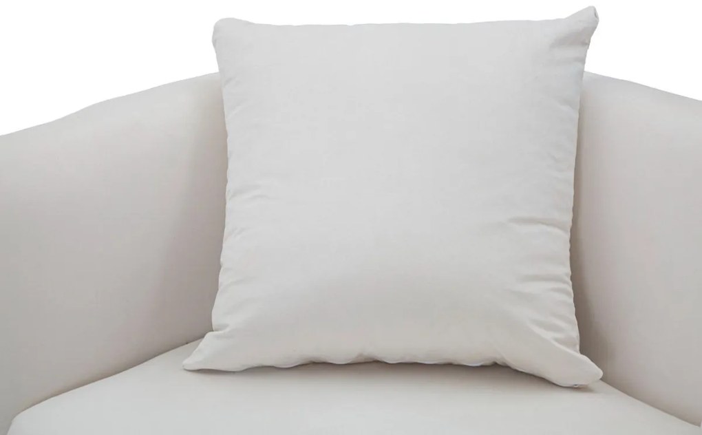 Designová pohovka Pahkakino 127 cm krémová / zlatá