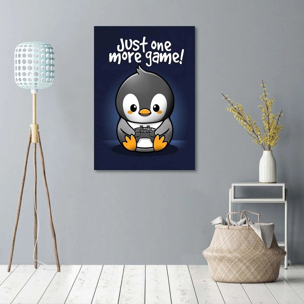 Gario Obraz na plátně Hra na tučňáka - Noemi Fadda Rozměry: 40 x 60 cm