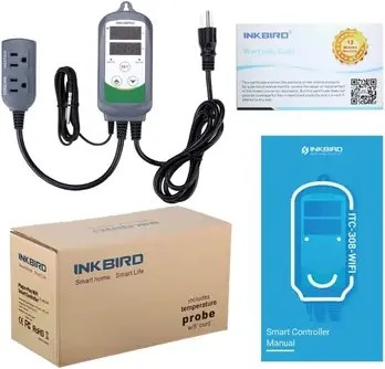 Inkbird Termostat s Wi-Fi regulací teploty ITC-308-WIFI