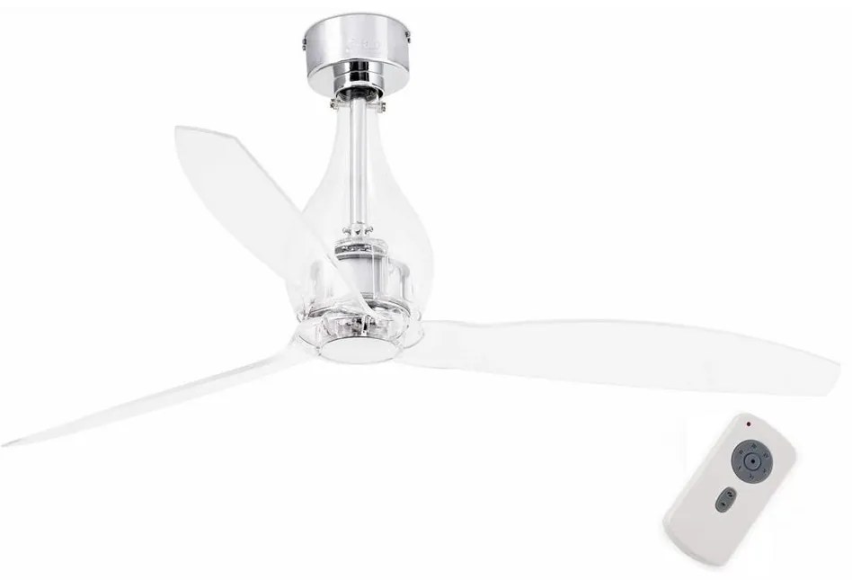 FARO Barcelona | FARO 33382 - Stropní ventilátor MINI ETERFAN pr. 128 cm + dálkové ovládání | FA33382