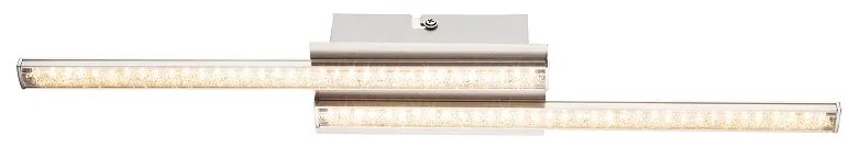 Globo 67004-6 JORNE - Moderní stropní nebo nástěnné LED svítidlo s krystalky 6W, 46cm šířka