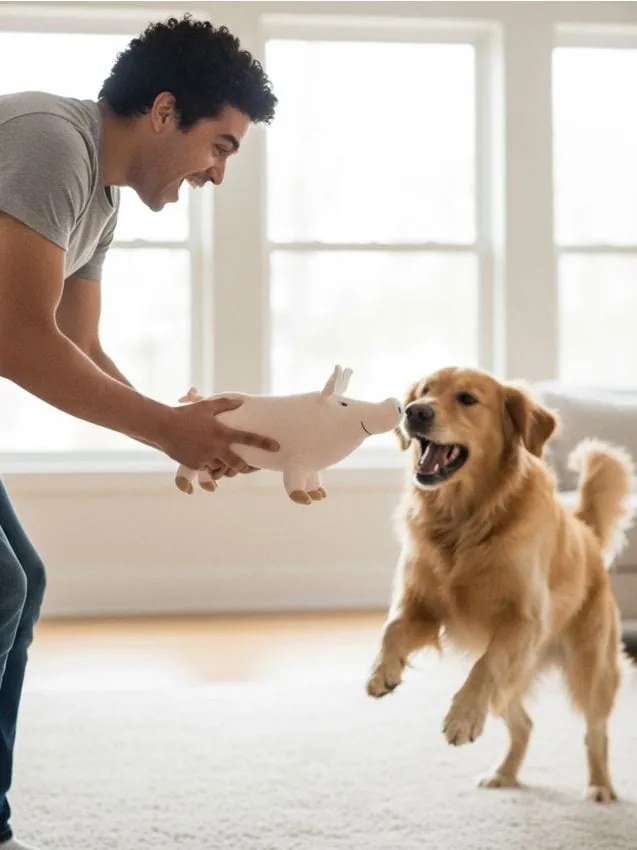 Sinsay - Hračka pro zvířata - pastelová růžová