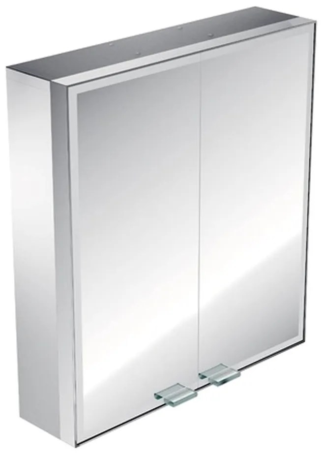 Emco Asis Prestige - Zrcadlová skříňka s LED osvětlením, 587x637x184 mm, 989706011