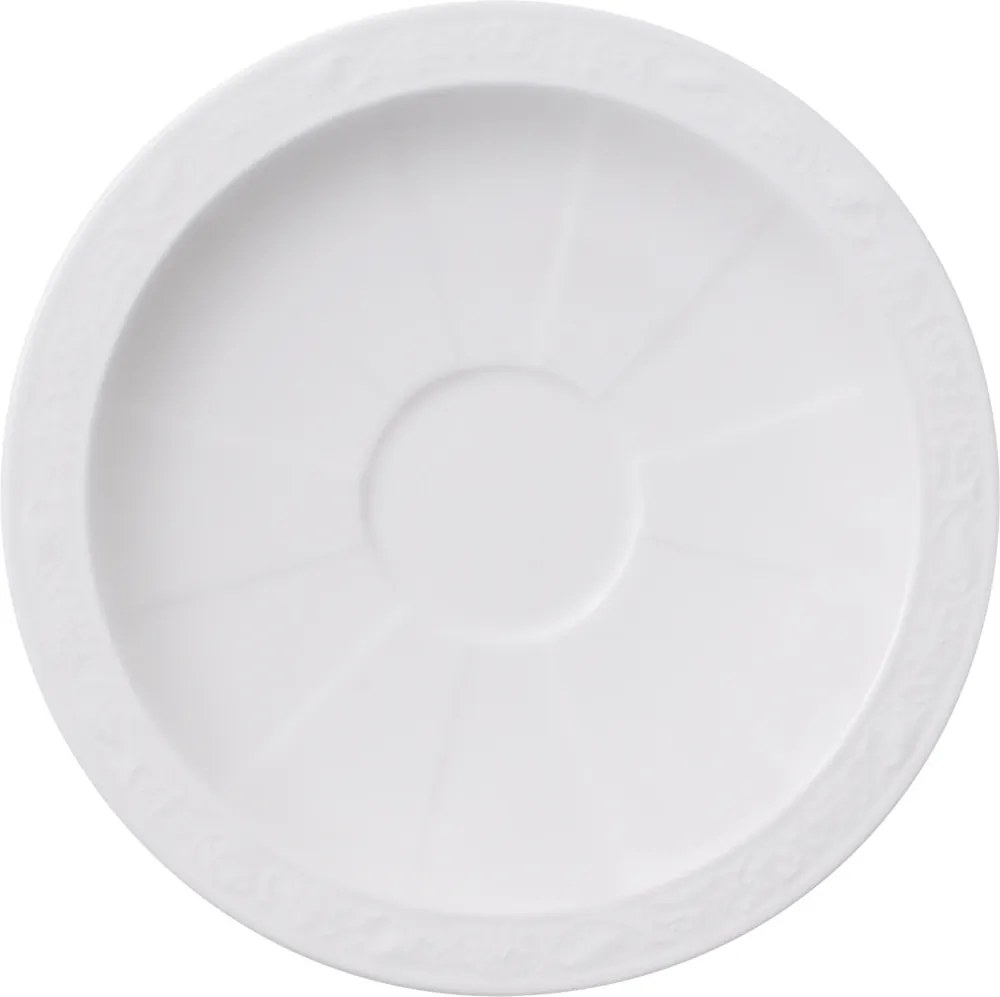 Villeroy&Boch White Pearl podšálek na moka/espresso 130 mm
