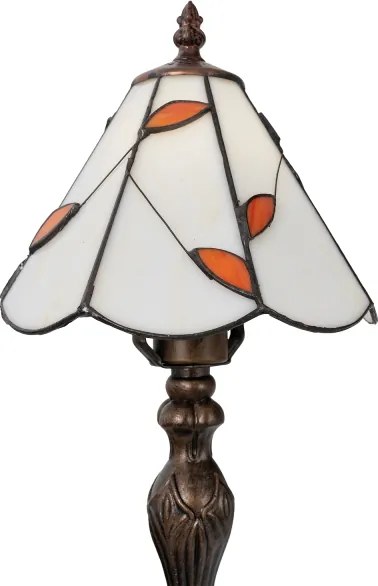 Brilagi - Tiffany vitrážová stolní lampa FOLIA 1xE27/60W/230V