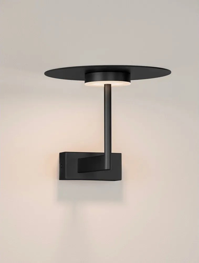 Matně černé hliníkové LED nástěnné svítidlo Tovi – Nova Luce