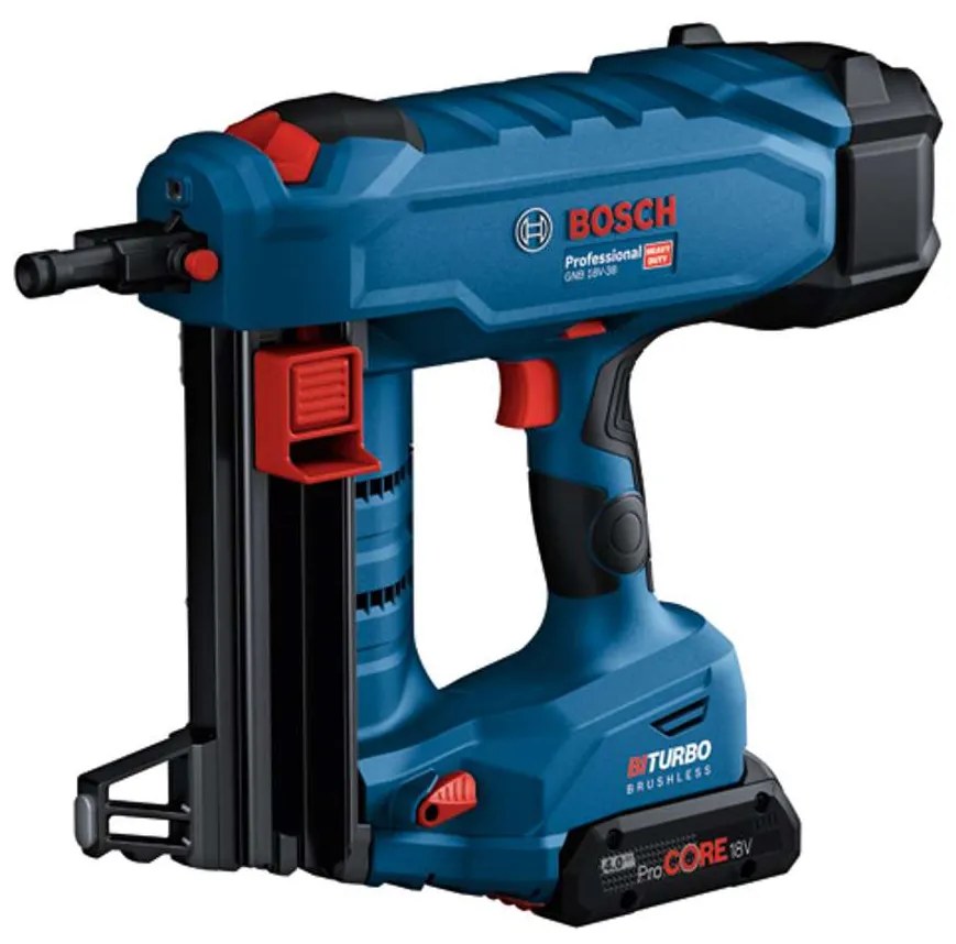 Bosch Nářadí - 18V AKU hřebíkovačka 13-38 mm, bez baterie a nabíječky 06019L7000
