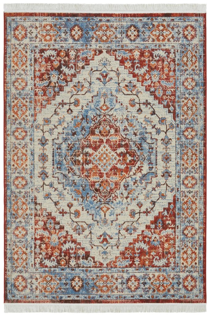 Nouristan - Hanse Home koberce Kusový koberec Sarobi 105129 Blue, Multicolored - 80x150 cm