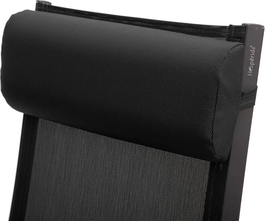 DEOKORK Hliníkové křeslo relaxační MALTA (antracit)