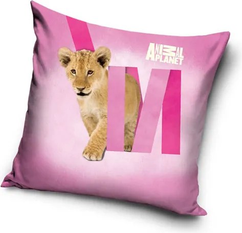 CARBOTEX Povlak na polštářek Animal Planet Lvíček micro Polyester 40x40 cm