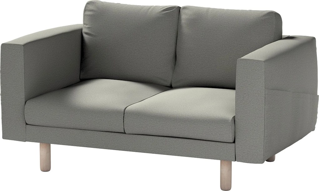 Potah na pohovku IKEA Norsborg 2-místná barva šedá látka pletený vzor