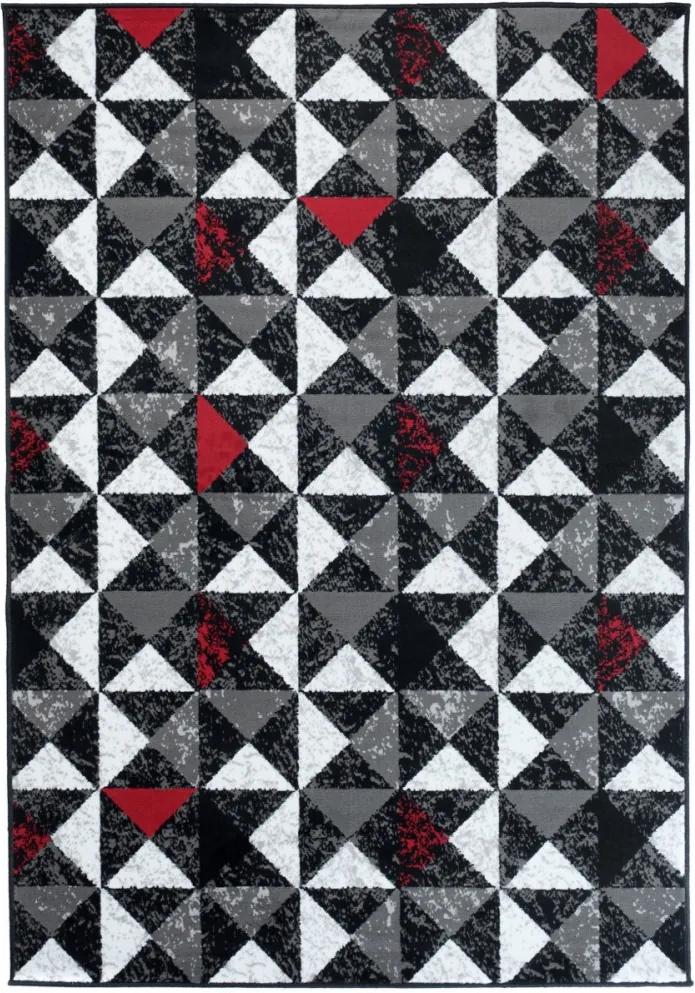 Kusový koberec PP Vladan černý, Velikosti 180x250cm