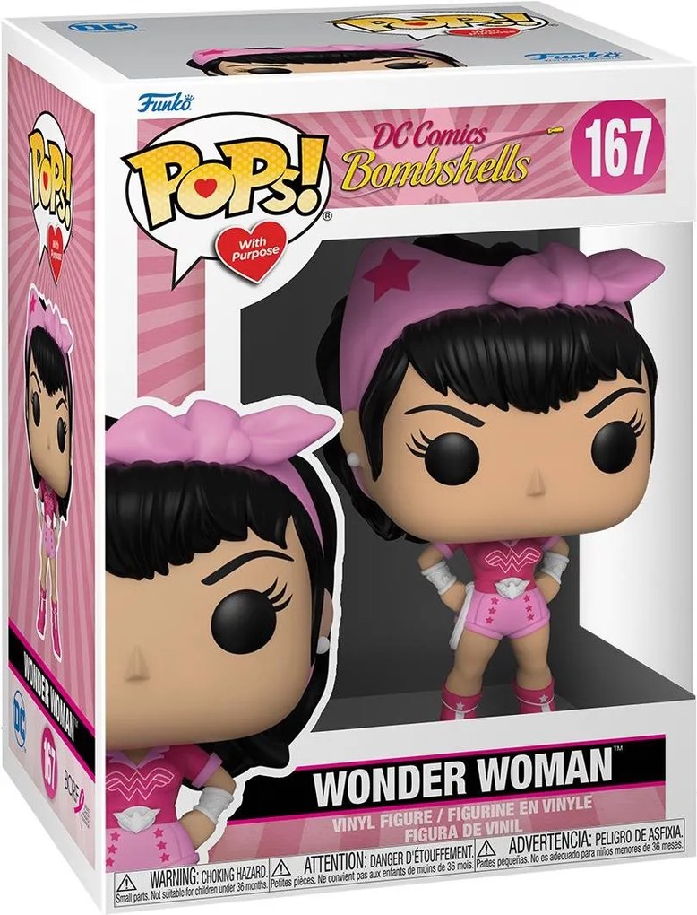 Funko pop heroes: bc awareness s2 - bombshell wonder woman