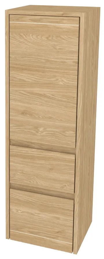Mereo Mereo, Opto koupelnová skříňka vysoká 125 cm, levé otevírání, Multidecor, CN995LDUO1