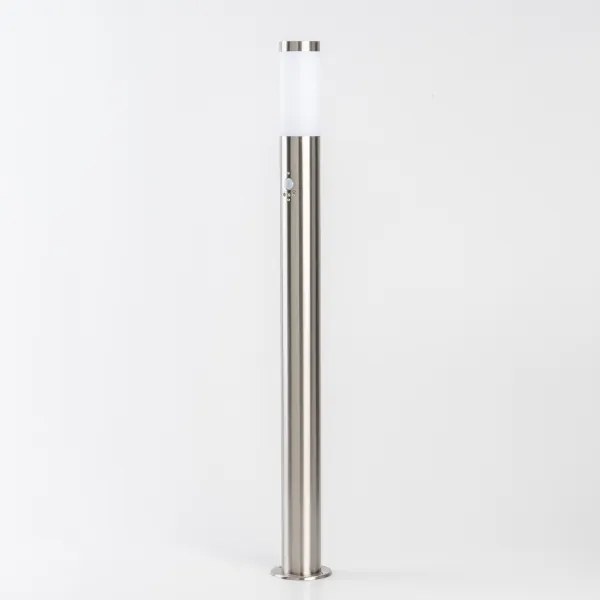 BRILAGI - Venkovní lampa se senzorem ELIA 1xE27/20W/230V IP44 100 cm chrom