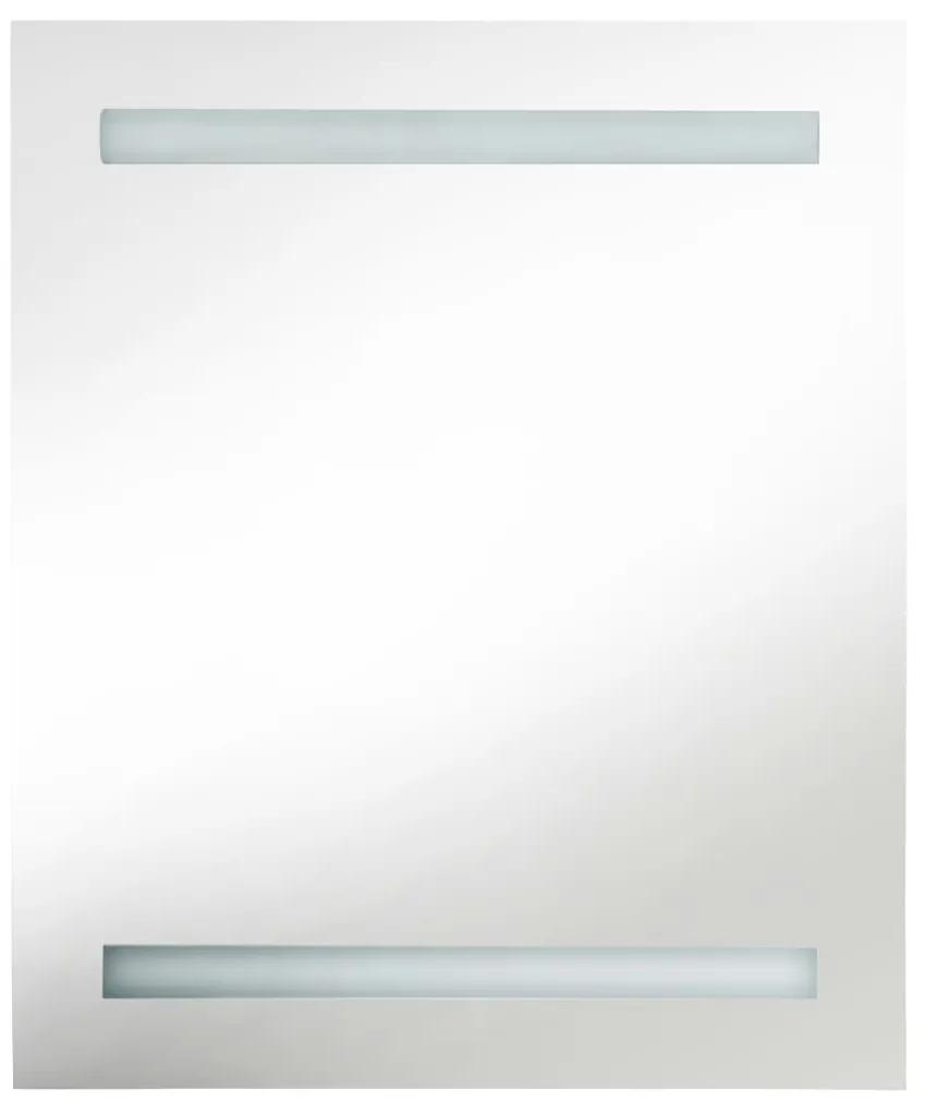 vidaXL LED koupelnová skříňka se zrcadlem 50 x 13,5 x 60 cm