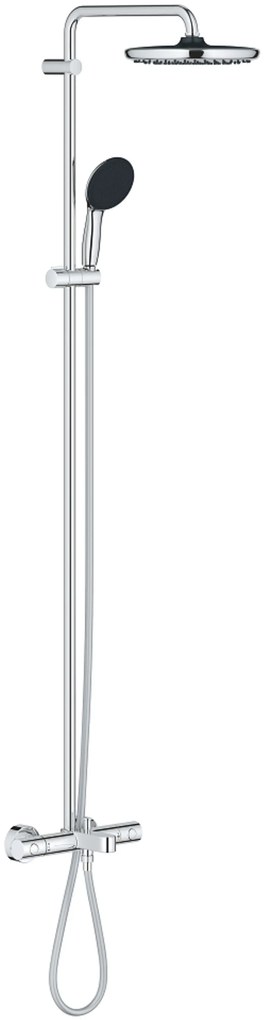 Grohe Vitalio Start - Sprchový set s vanovým termostatem, průměr 25 cm, 2 proudy, chrom 26988001