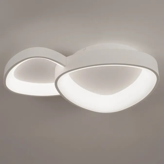 Stropní designové LED svítidlo Organic White 58