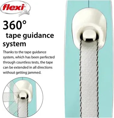 Flexi Comfort XS pásek 3m světle modré / Vodítko