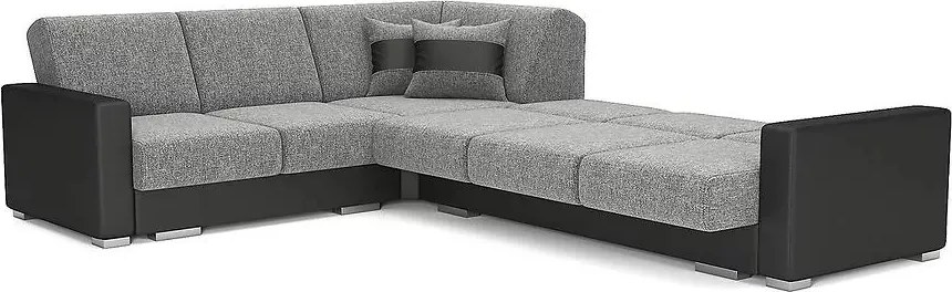 Rohová sedací souprava NERO DELUXE 308x230 hnědá