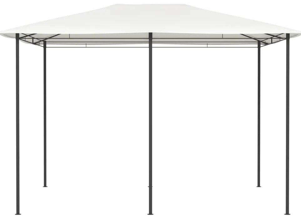 vidaXL Marketos Altán 3 x 4 x 2,6 m krémový 160 g/m²