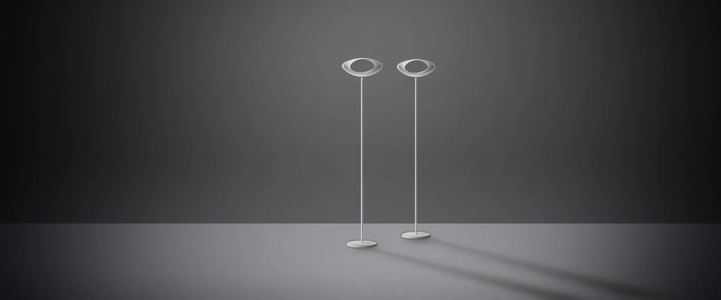 Artemide 1180010A Cabildo terra, designová stojací lampa se stmívačem, 44W LED 3000K, výška: 183 cm