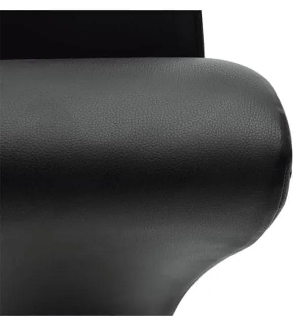 Petromila Jídelní židle 6 ks černé umělá kůže