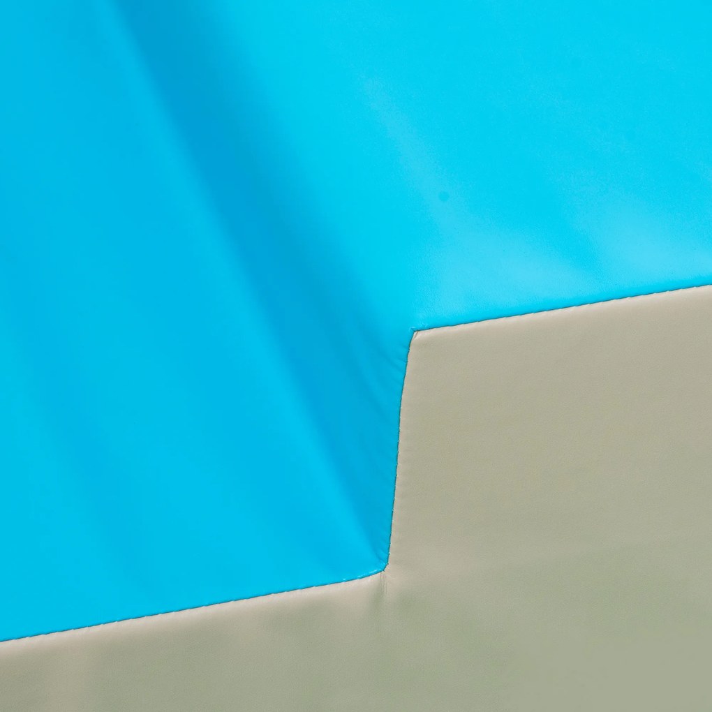 HOMCOM Set 6 Pěnových Bloků pro Děti – Velké Stavební Bloky pro Hraní a Učení - Multicolor