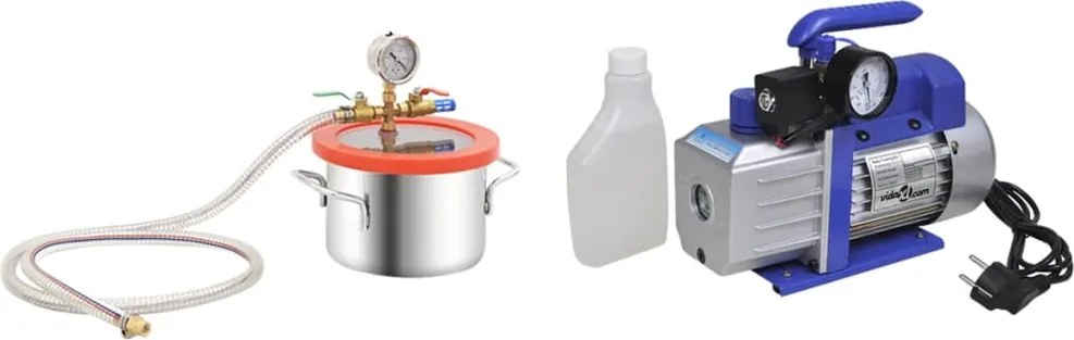 Vakuová komora s jednostupňovým čerpadlem 3,7 l 3100546