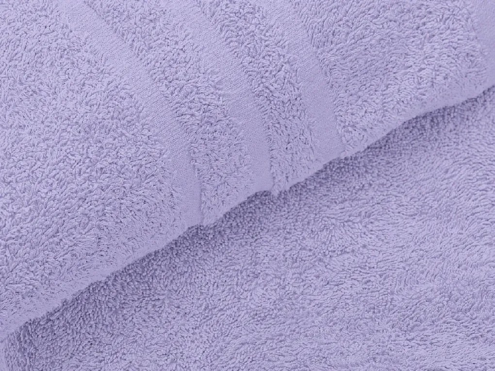 Ručník CLASSIC COLOR 50 x 100 cm levandulový, 100% bavlna