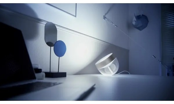 Philips - LED RGB Stmívatelná stolní lampa Hue IRIS LED/8,2W/230V stříbrná